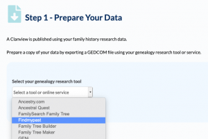 How To Publish Your Family History as a Clanview 3D Family Tree - Clanview